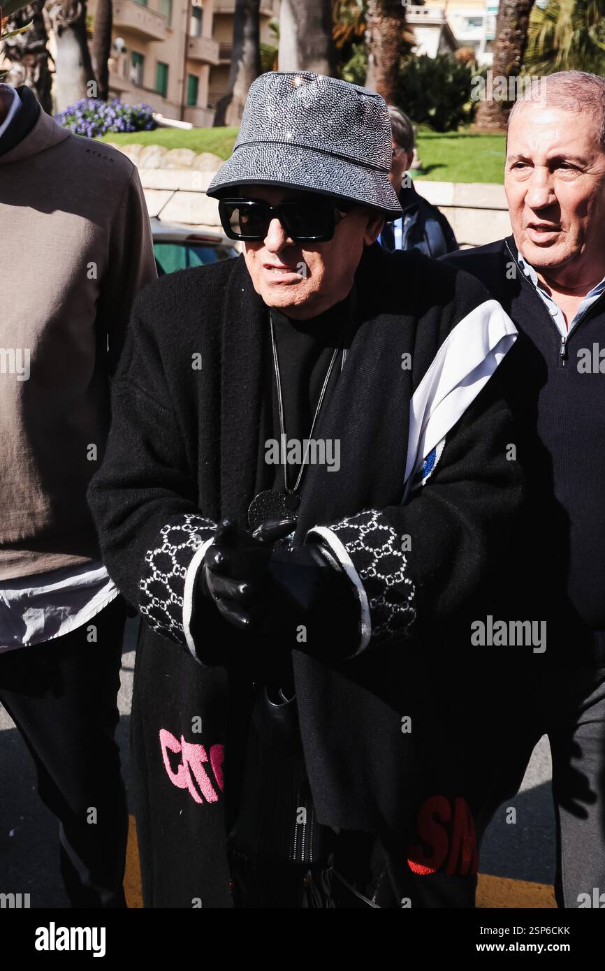 Sanremo, Celebrity sightings during Sanremo 2025, 75th Italian Song ...