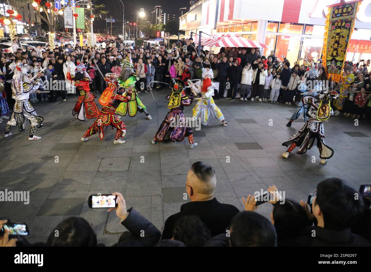 Dancers perform Yingge dance to celebrate the Lantern Festival in ...