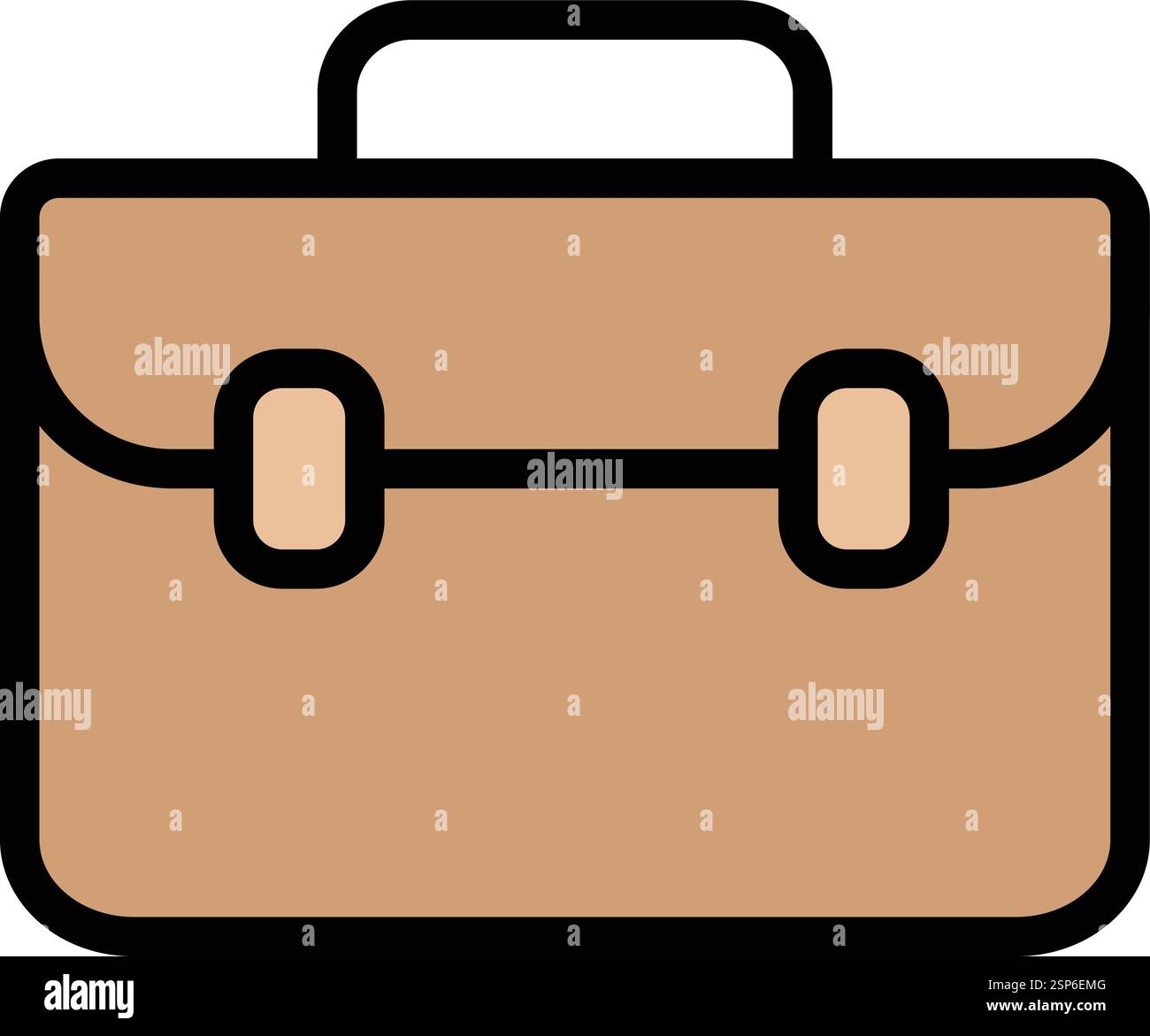 Briefcase Vector Icon Design Illustration Stock Vector Image & Art - Alamy