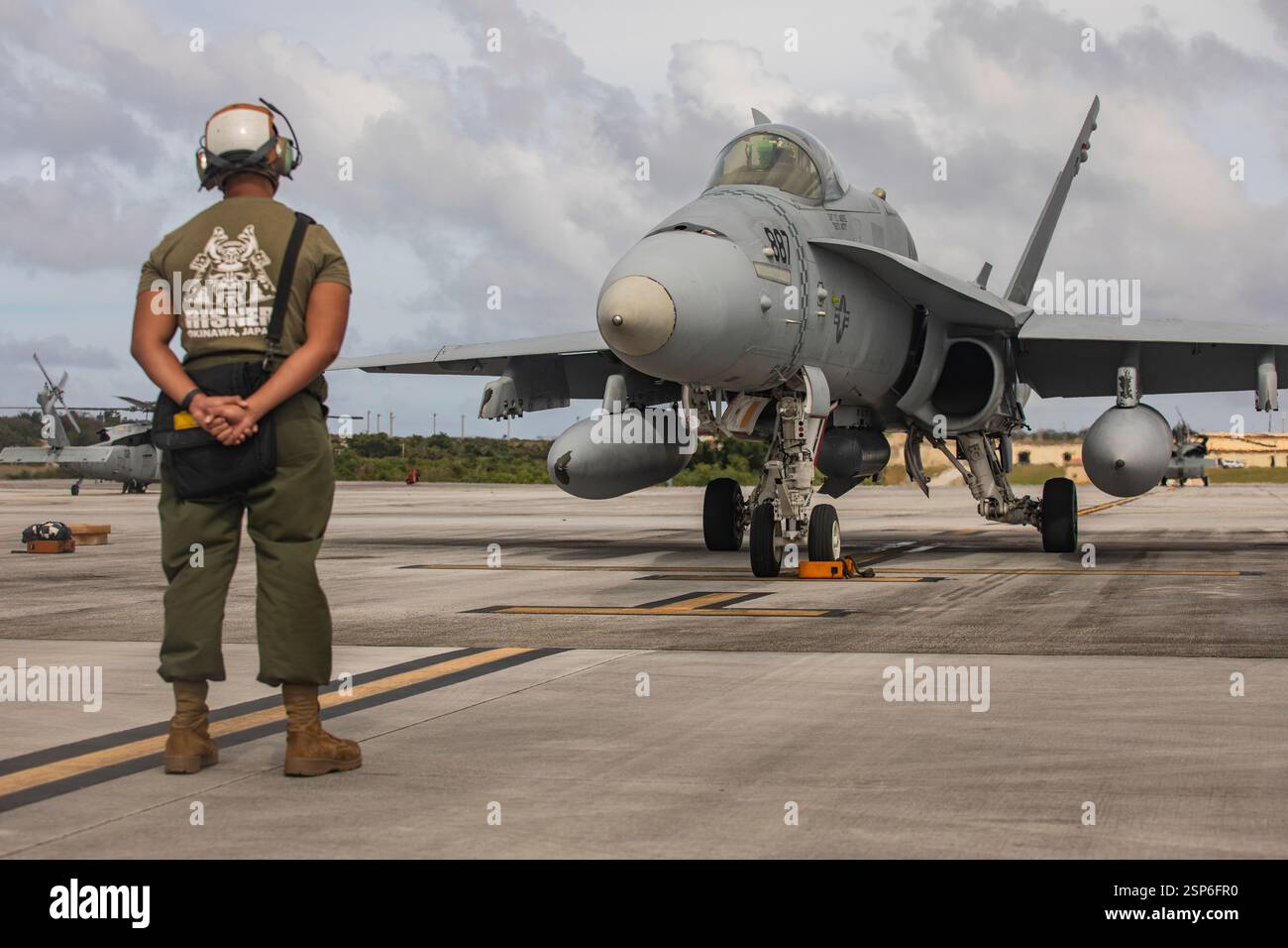 U.S. Marine Corps Cpl. Christopher Carpio, a fixed-wing aircraft ...
