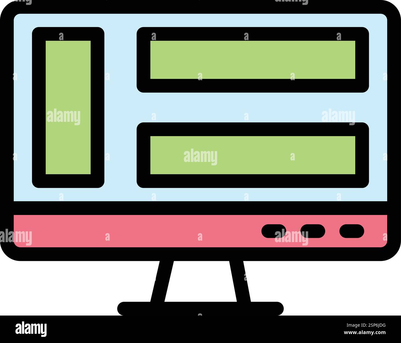 Dashboard Vector Icon Design Illustration Stock Vector Image & Art - Alamy