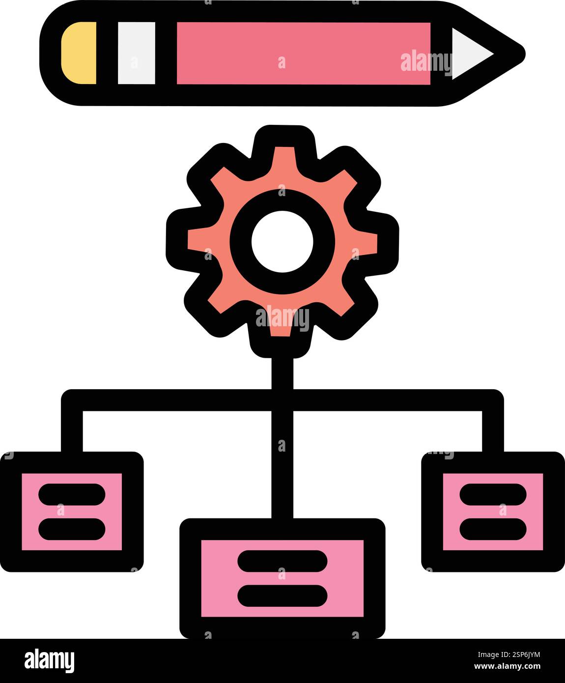 Framework Vector Icon Design Illustration Stock Vector Image & Art - Alamy