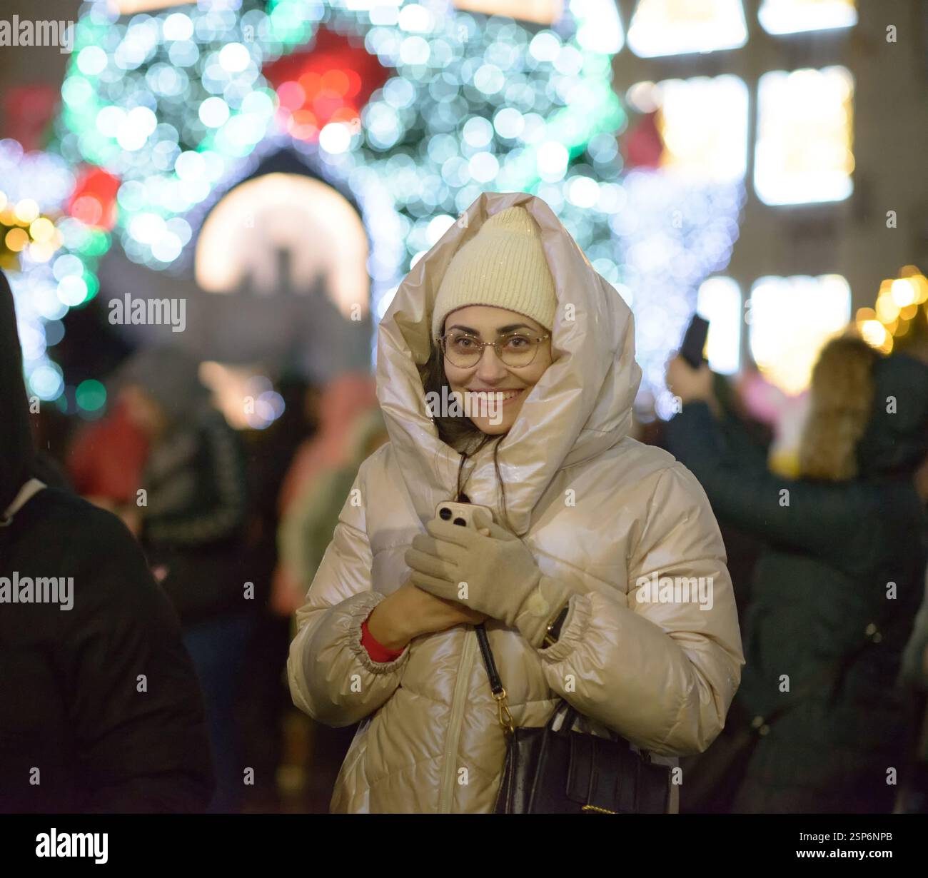 Bustling festive location hi-res stock photography and images - Alamy