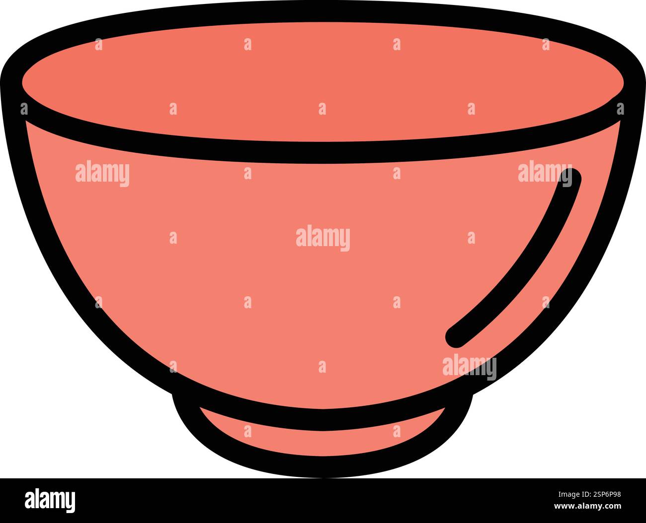 Vector vectors bowl Stock Vector Images - Alamy