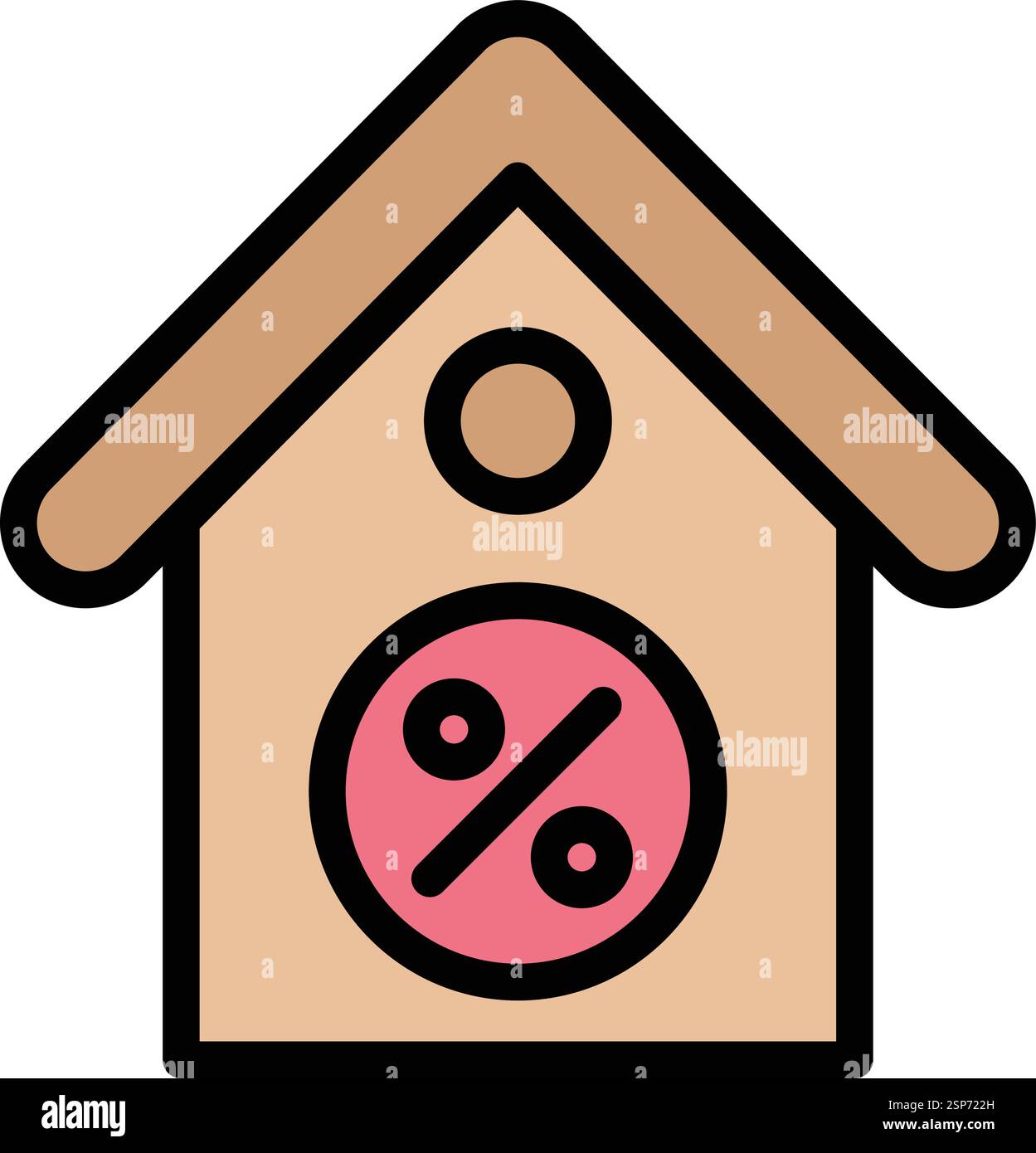 Vector icon percentage symbol hi-res stock photography and images - Alamy