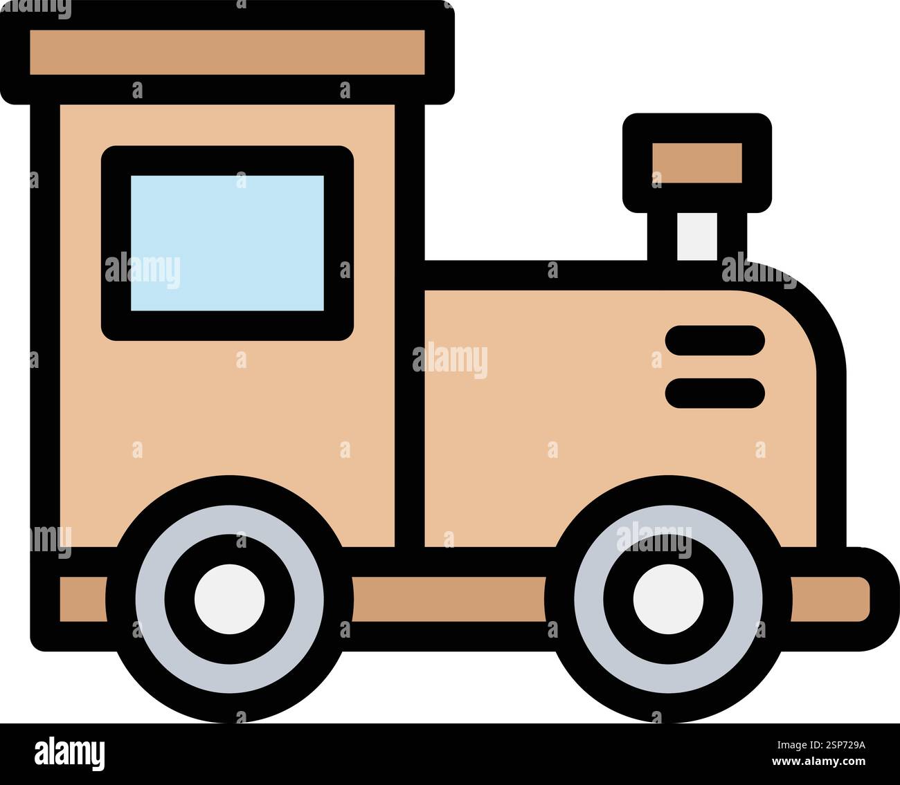 Train engine Vector Icon Design Illustration Stock Vector Image & Art ...