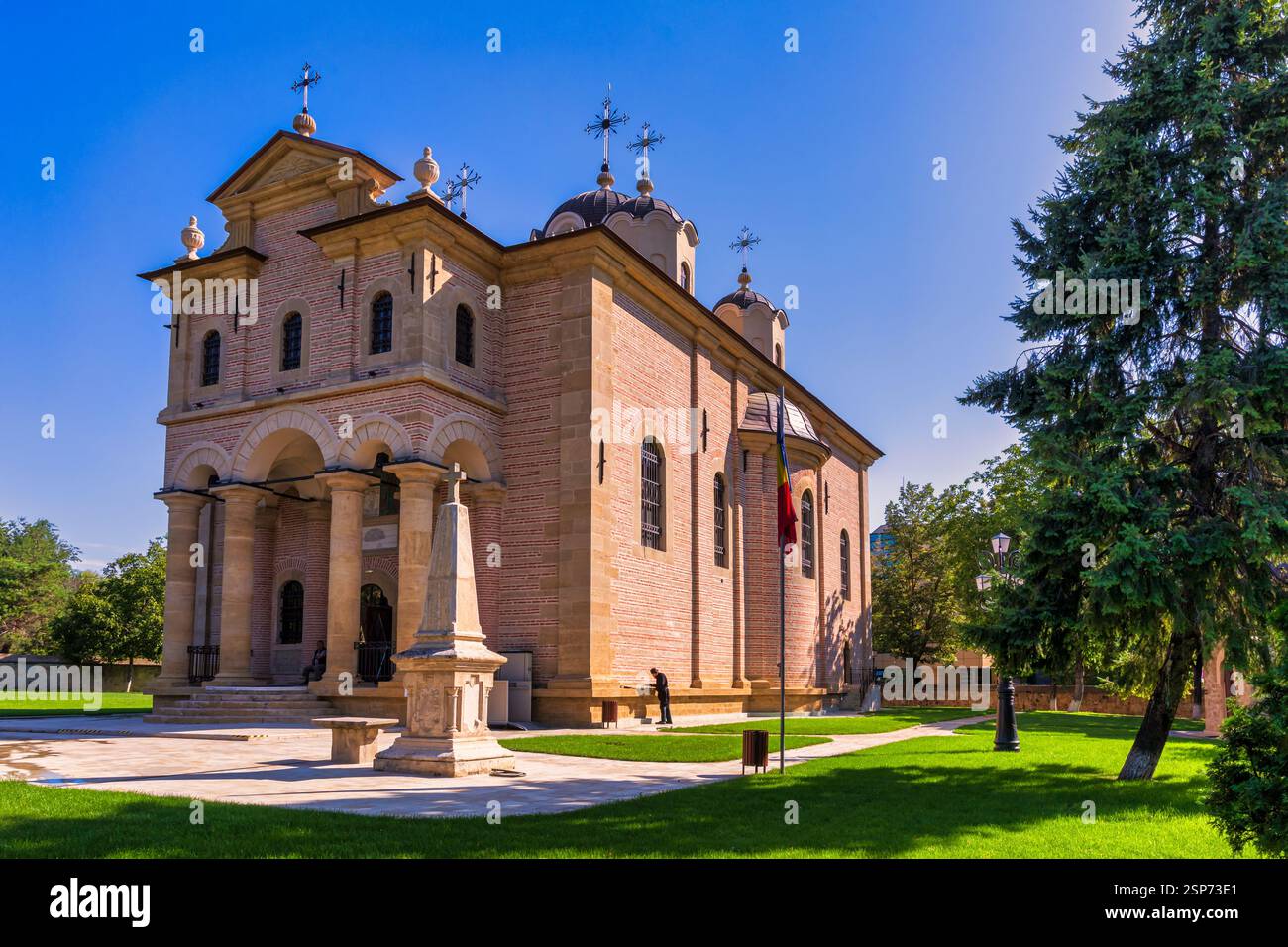 Monastery in medieval byzantine hi-res stock photography and images - Alamy