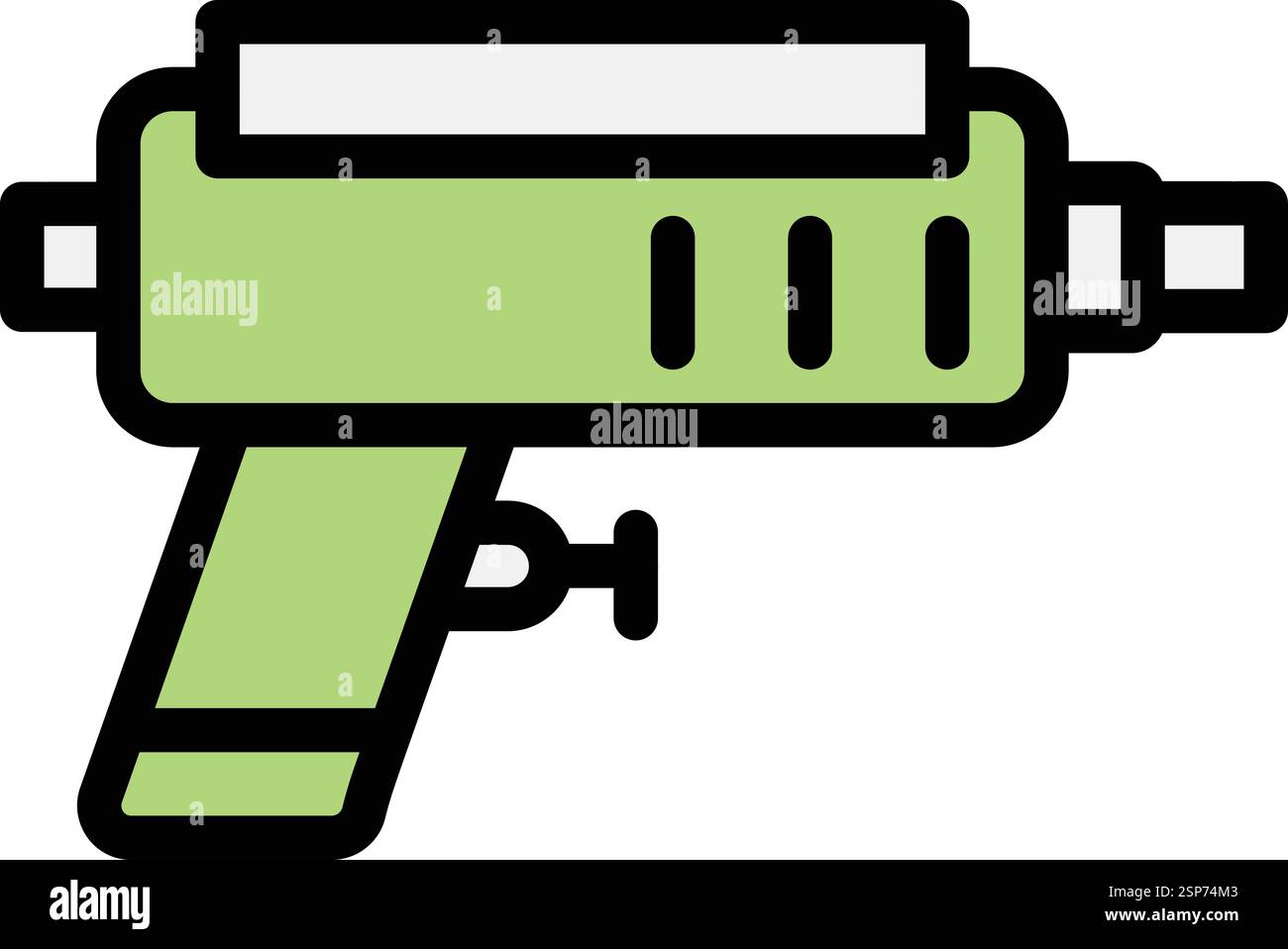 Toy gun Vector Icon Design Illustration Stock Vector Image & Art - Alamy