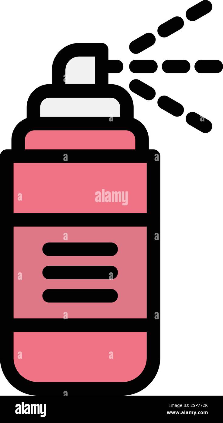 Paint spray Vector Icon Design Illustration Stock Vector Image & Art ...