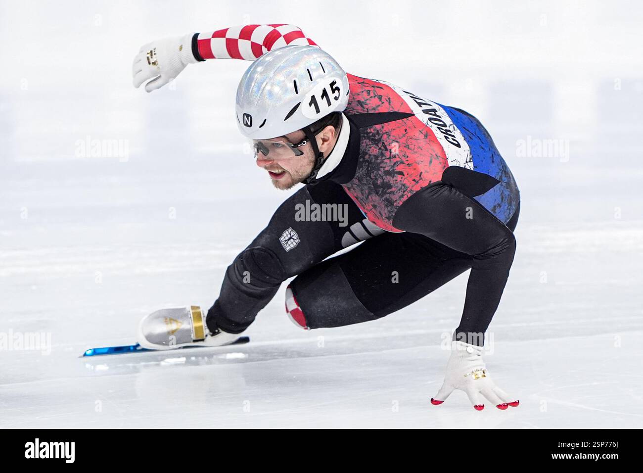 Milan, Italy. 14th Feb, 2025. MILAN, ITALY - FEBRUARY 14: Ivan Martinic ...