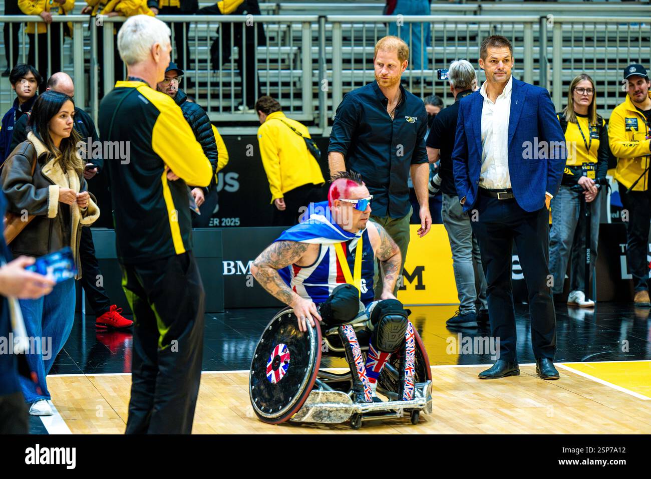 Vancouver, Canada. 13th Feb, 2025. Prince Harry, Duke of Sussex at ...
