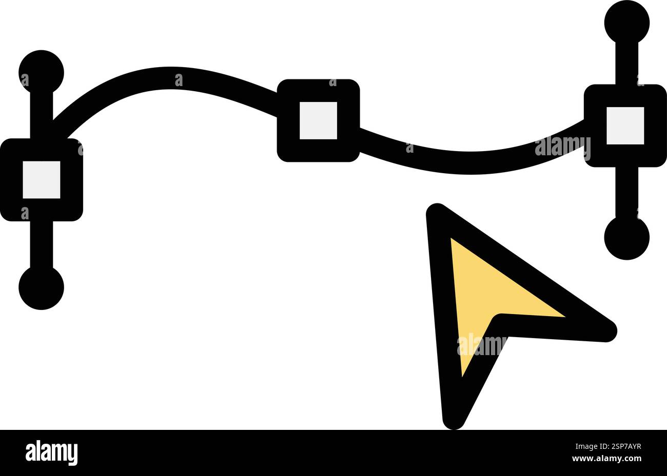 Point vector Cut Out Stock Images & Pictures - Alamy