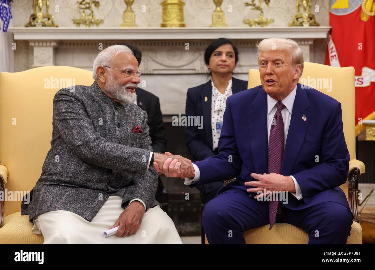 Washington, United States. 14th Feb, 2025. Indian Prime Minister ...