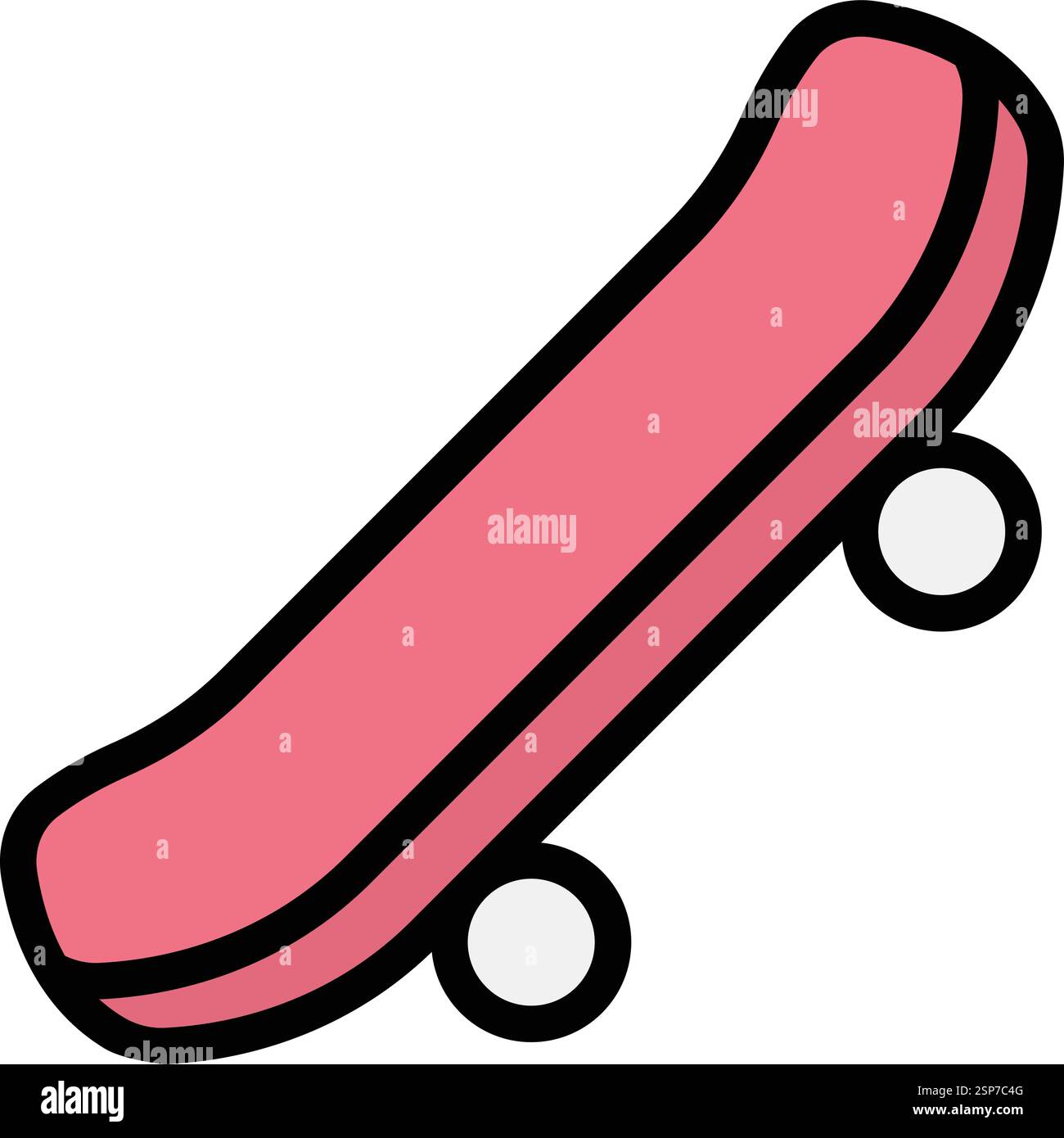 Skateboard Vector Icon Design Illustration Stock Vector Image & Art - Alamy
