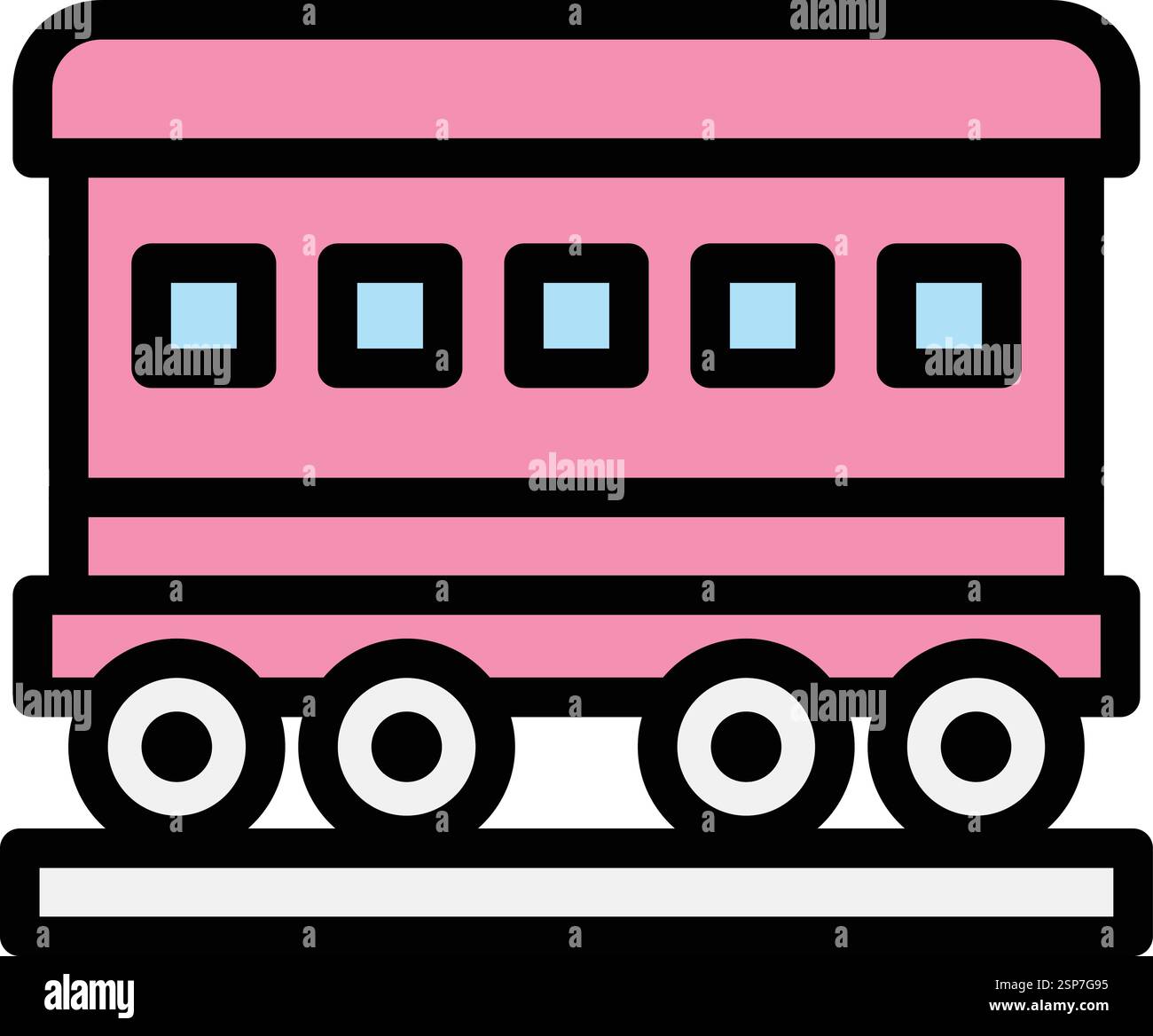 Wagon icon vector vectors hi-res stock photography and images - Alamy