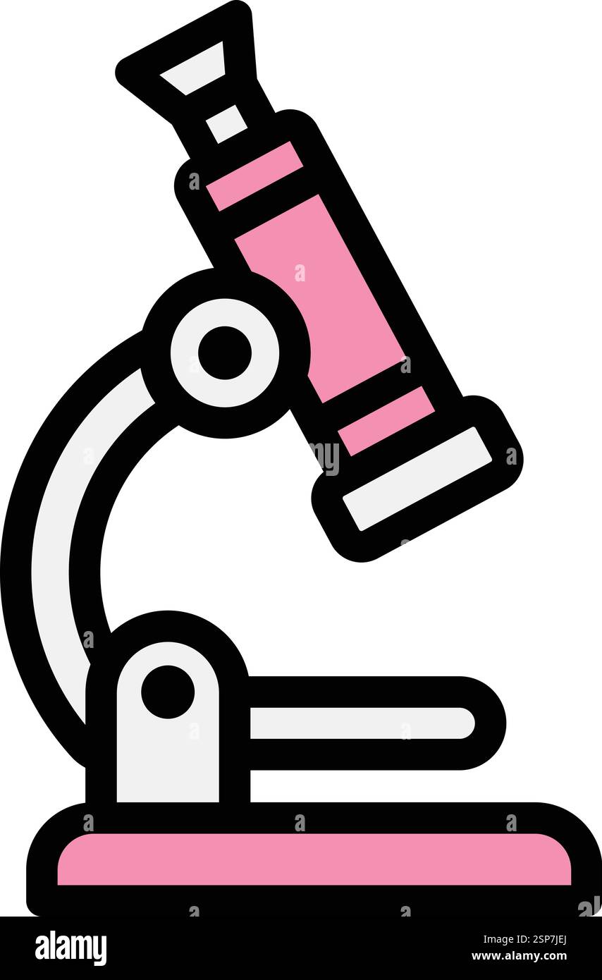Microscope icon sign symbol Stock Vector Images - Alamy