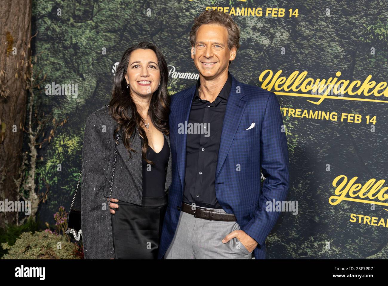 Los Angeles, USA. 13th Feb, 2025. Cara Lisco and Jonathan Lisco attend ...