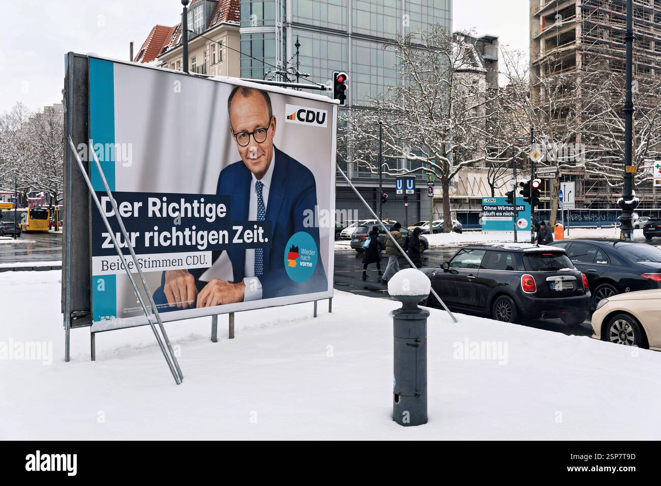 2025-02-14,Berlin,Wahlplakat zur Wahl zum 21. Deutschen Bundestag am 23 ...