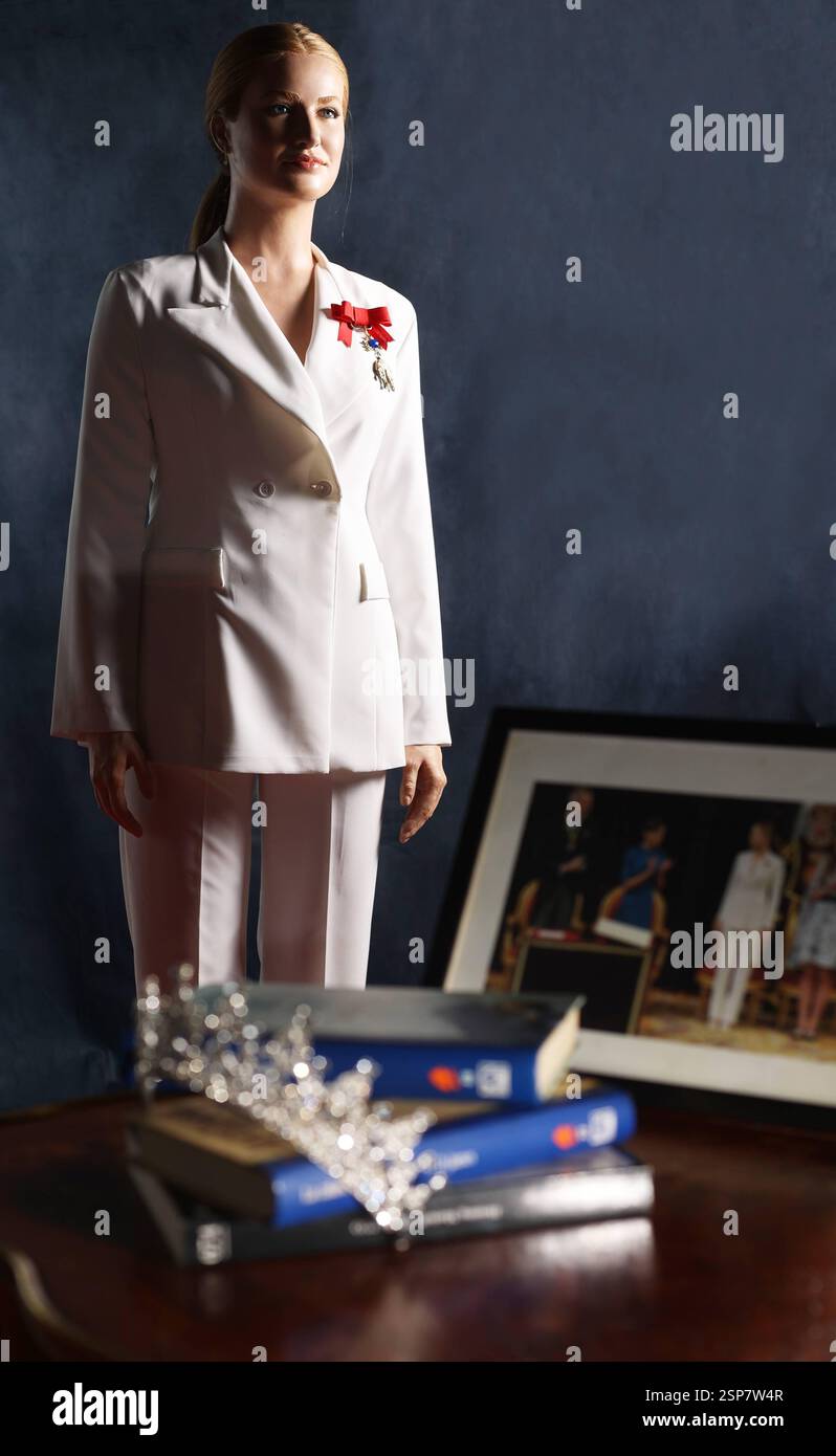 Madrid, Spain. 14th Feb, 2025. Madrid Wax Museum celebrates its 53rd ...