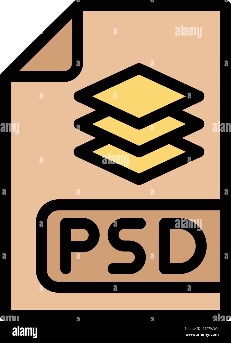 Psd Logo Design Stock Vector Images Alamy
