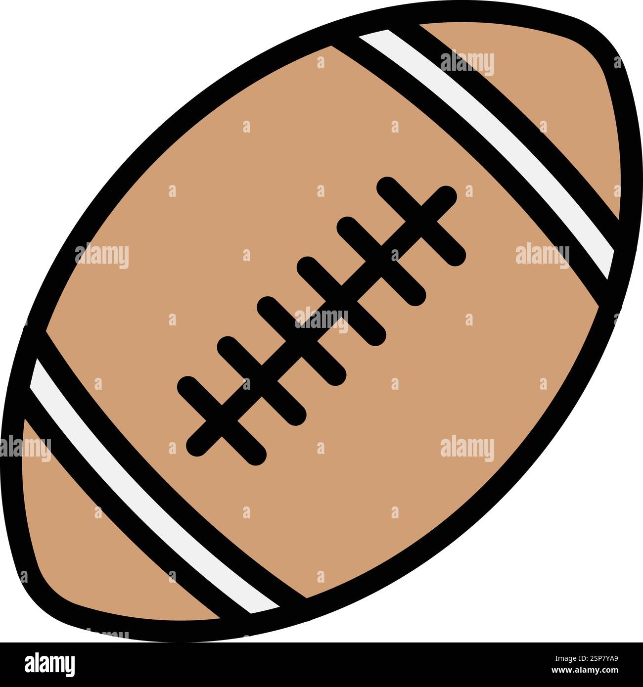 Rugby football vector vectors Stock Vector Images - Alamy