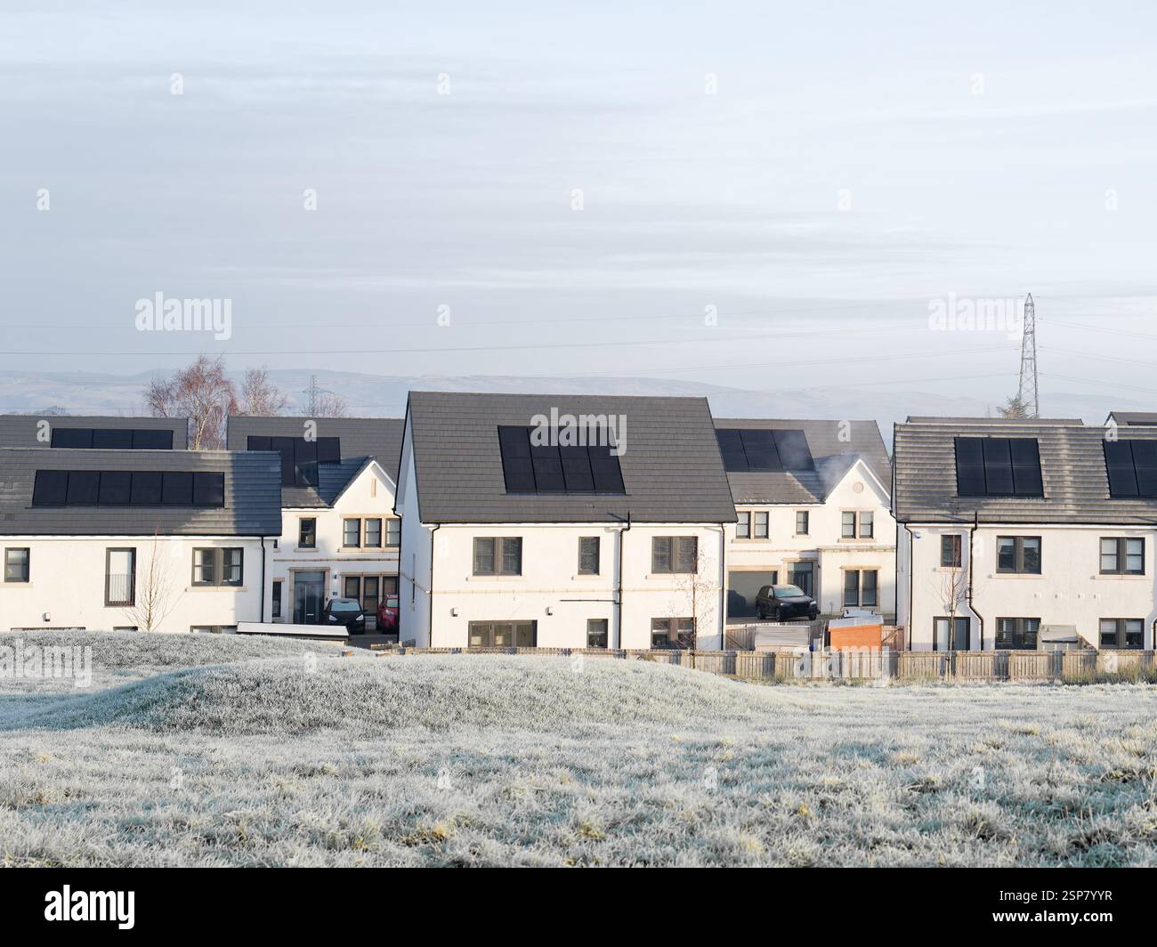New housing development at Dargavel in Bishopton Stock Photo - Alamy