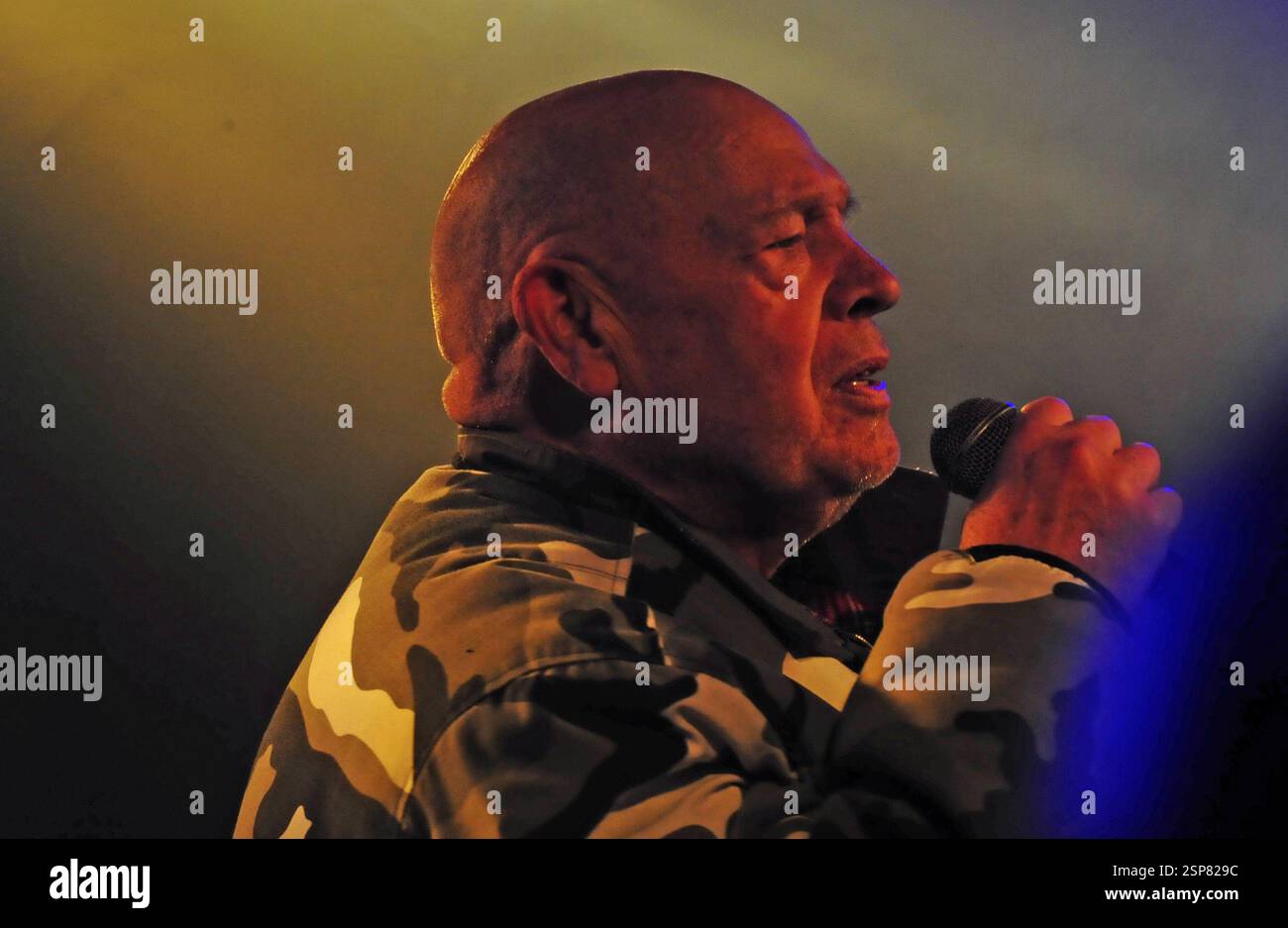 Buster Bloodvessel, Sänger der britischen Skaband Bad Manners, im ...
