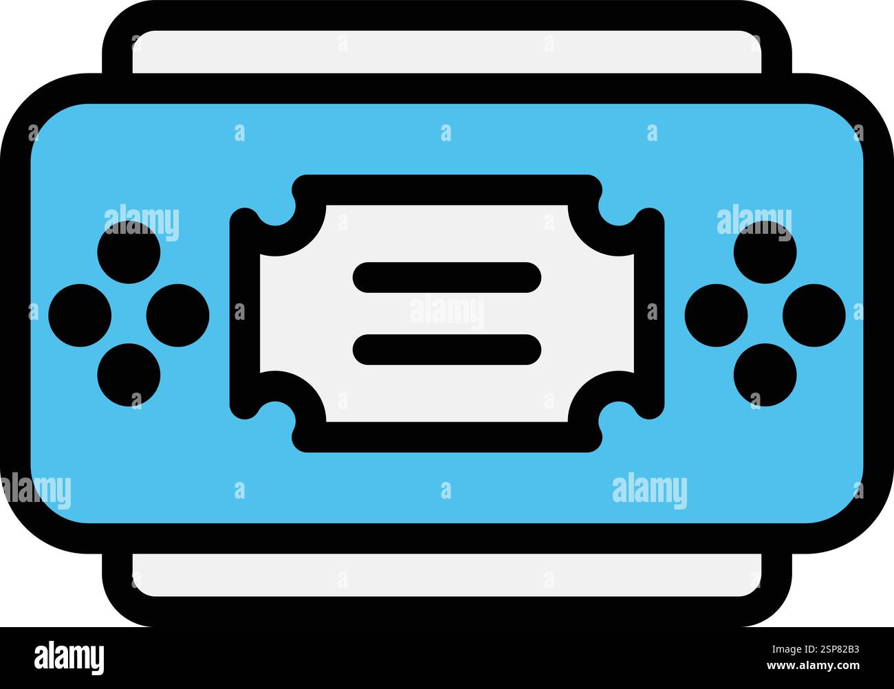 Console Vector Icon Design Illustration Stock Vector Image & Art - Alamy