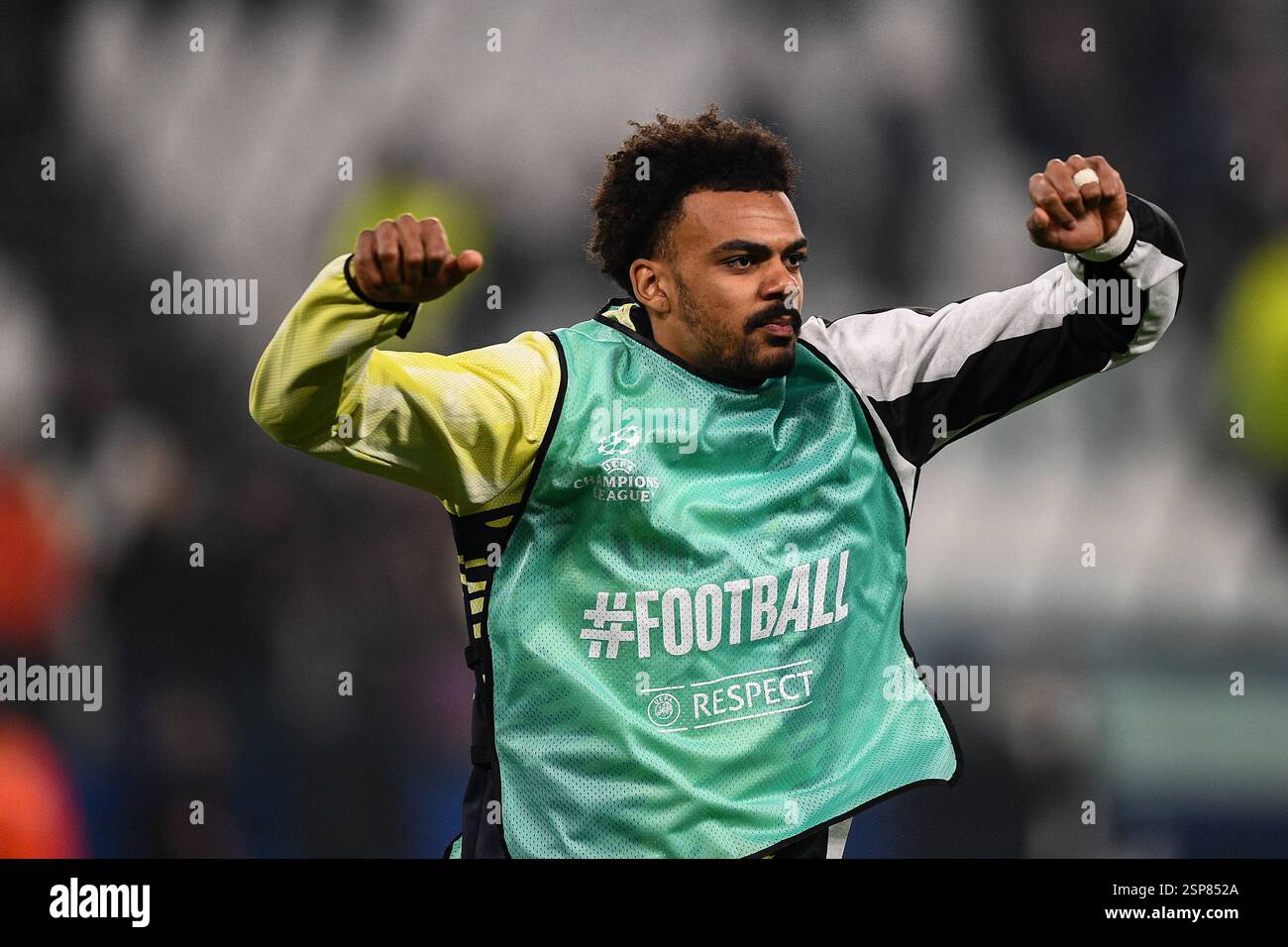 Juventus' Renato Veiga during the UEFA Champions League 2024/25 League ...