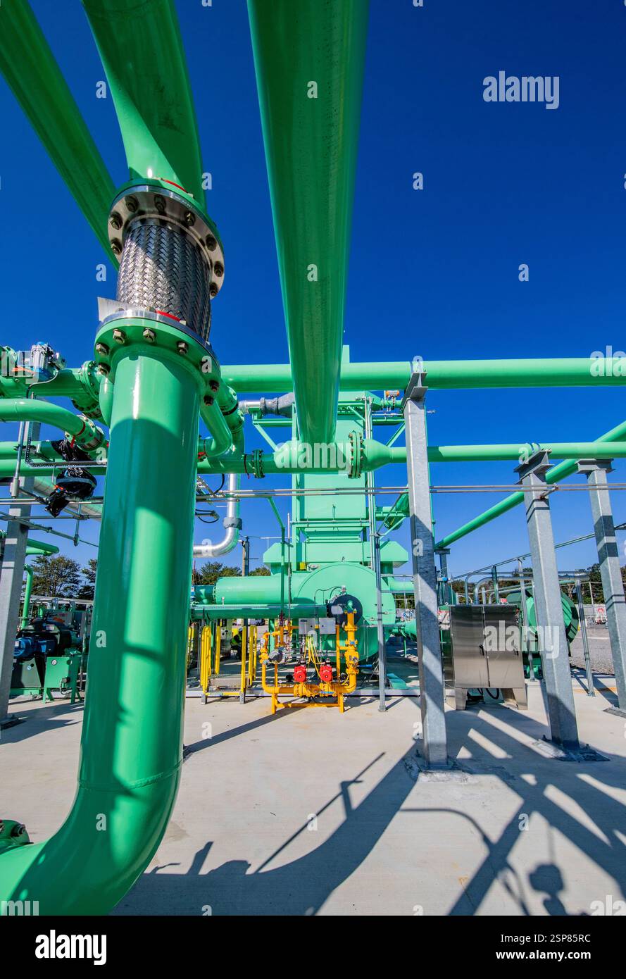 New gas plant in Colorado Stock Photo - Alamy