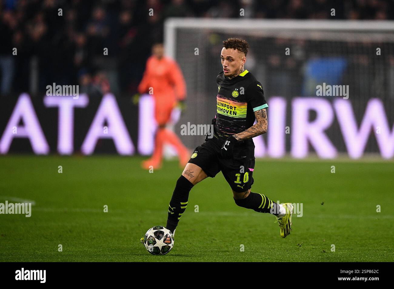 PSV’s Noa Lang during the UEFA Champions League 2024/25 League Knockout ...