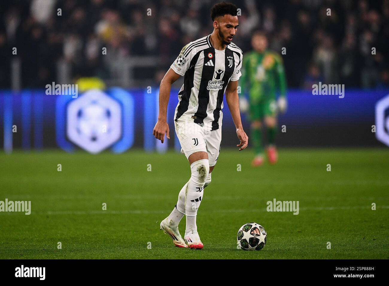 Juventus' Renato Veiga during the UEFA Champions League 2024/25 League ...