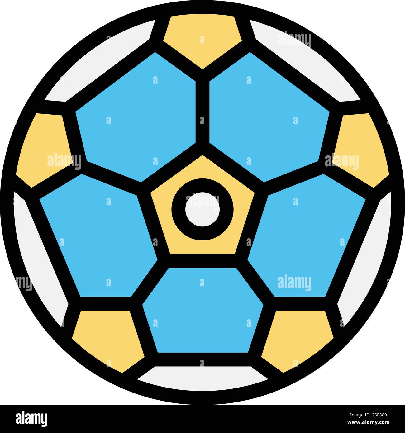 Football Vector Icon Design Illustration Stock Vector Image & Art - Alamy