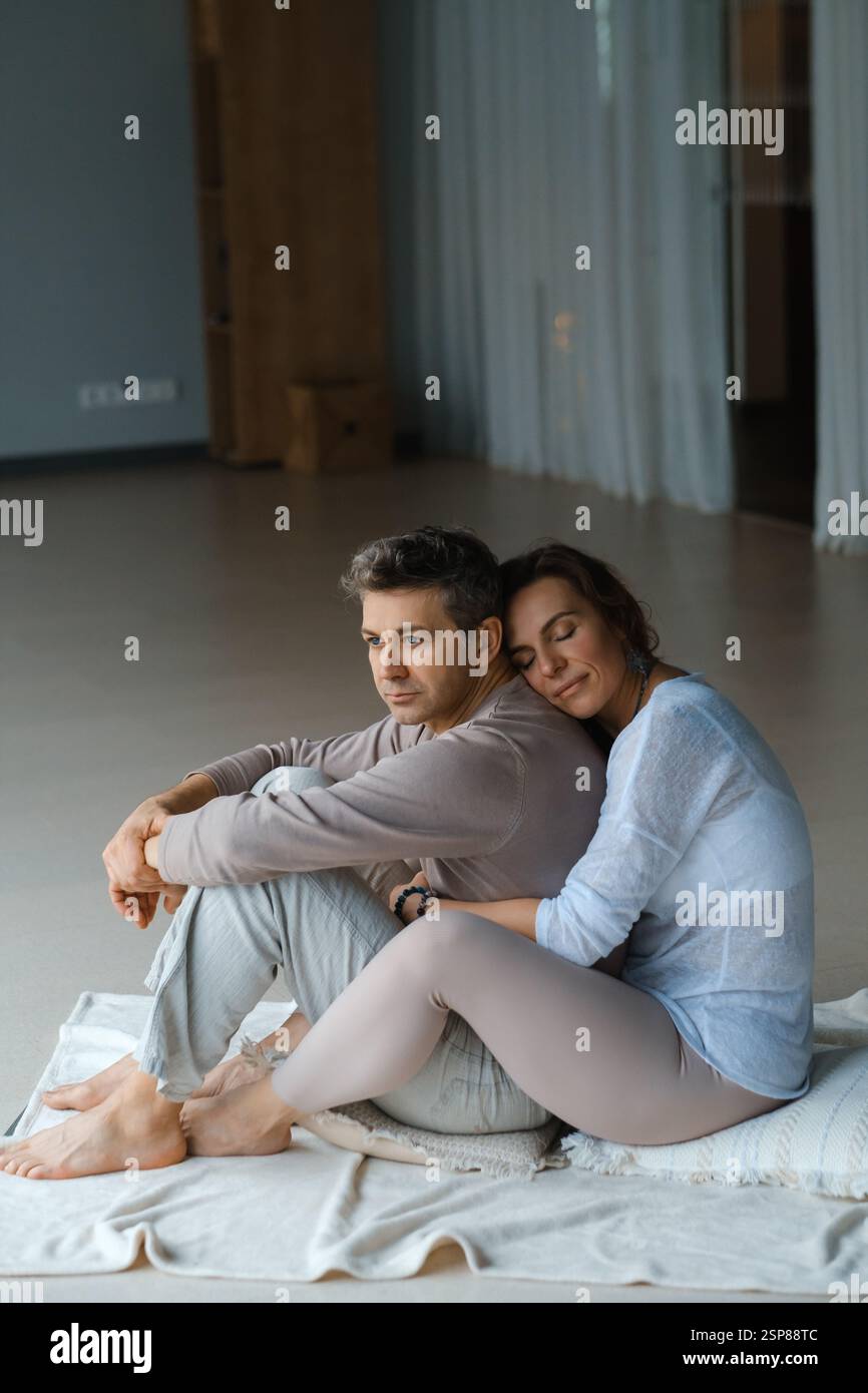 Gentle moment shared in bright hi-res stock photography and images - Alamy