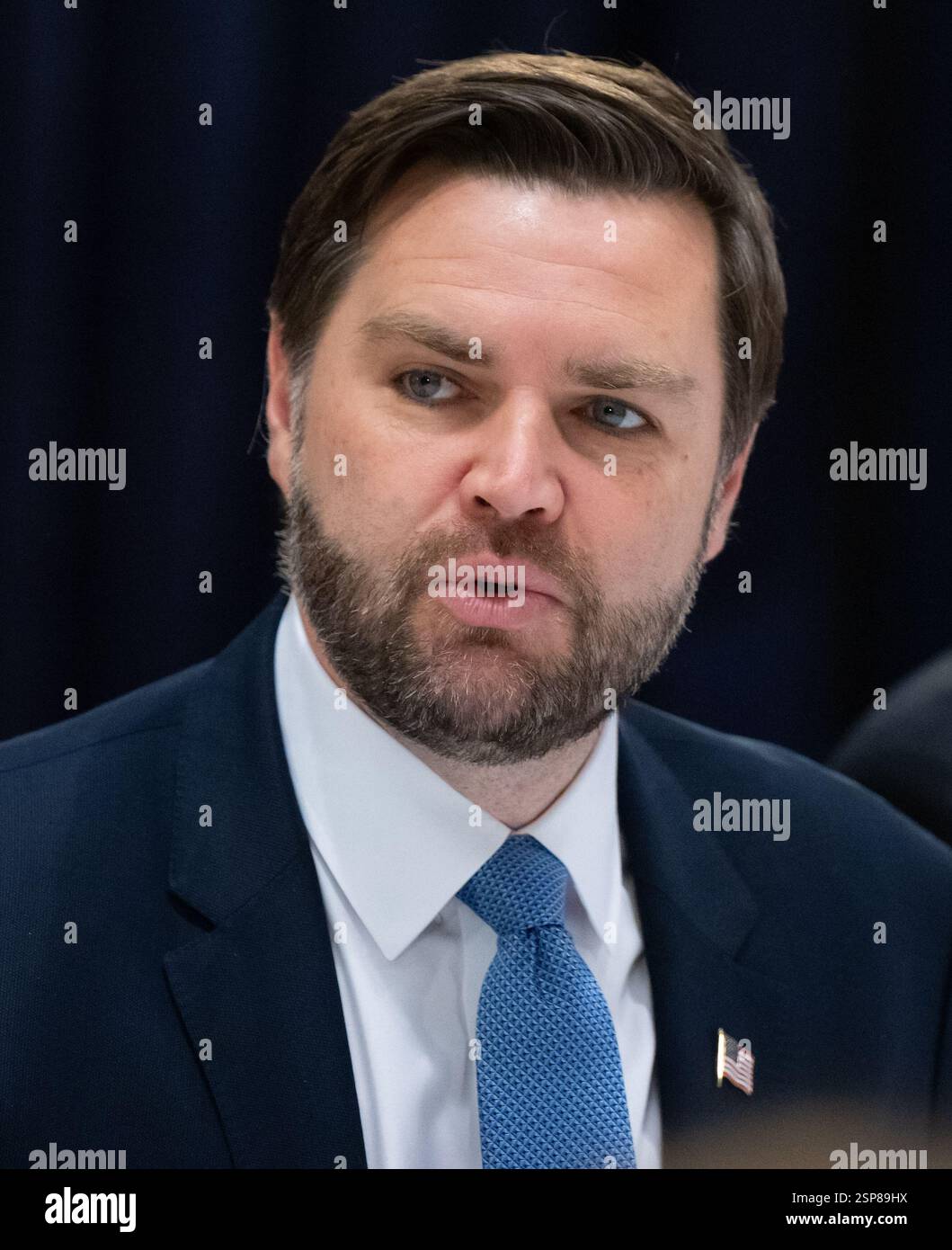 Munich, Germany. 14th Feb, 2025. J.D. Vance, Vice President of the ...