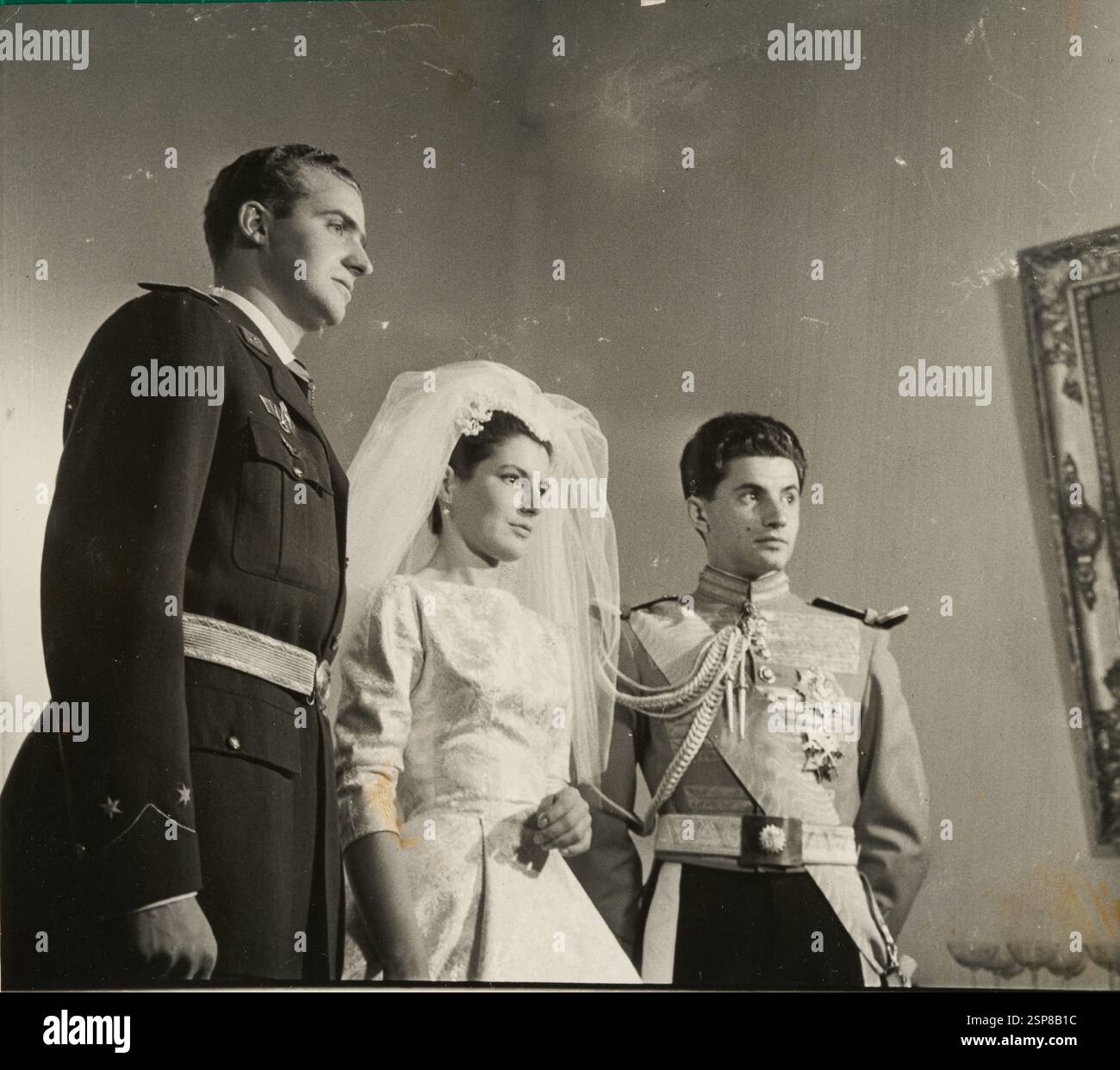 Madrid, 16/04/1961. Wedding between HRH Princess Maria Teresa of ...