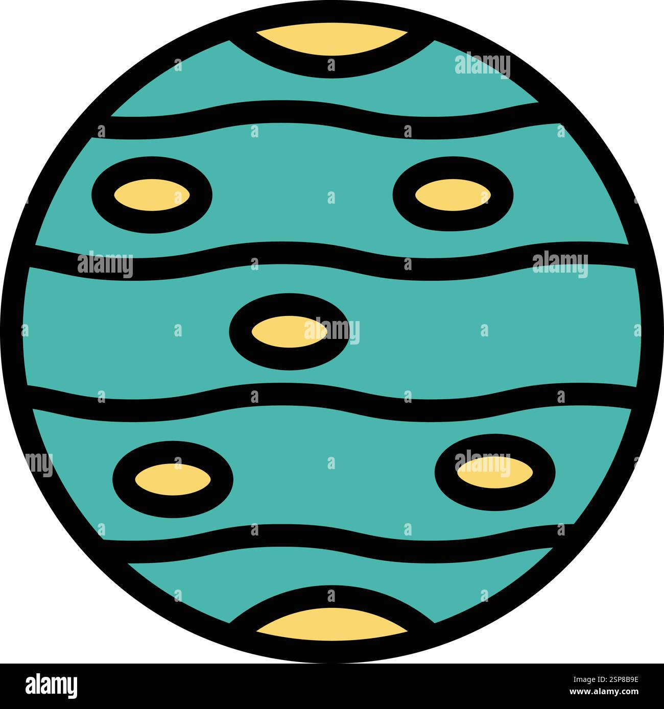 Jupiter icon vector vectors hi-res stock photography and images - Alamy