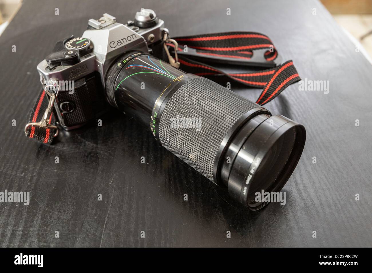 The Canon AE-1 program camera 35mm film body with auto exposure ...