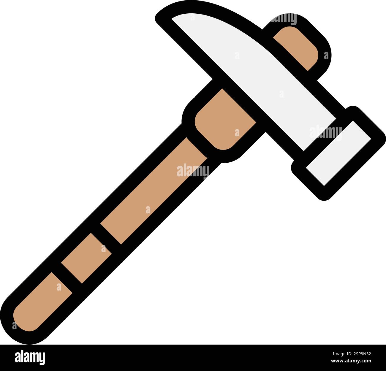 Pick hammer Vector Icon Design Illustration Stock Vector Image & Art ...