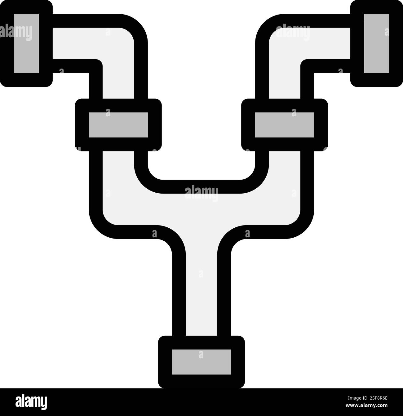 Pipe Vector Icon Design Illustration Stock Vector Image & Art - Alamy