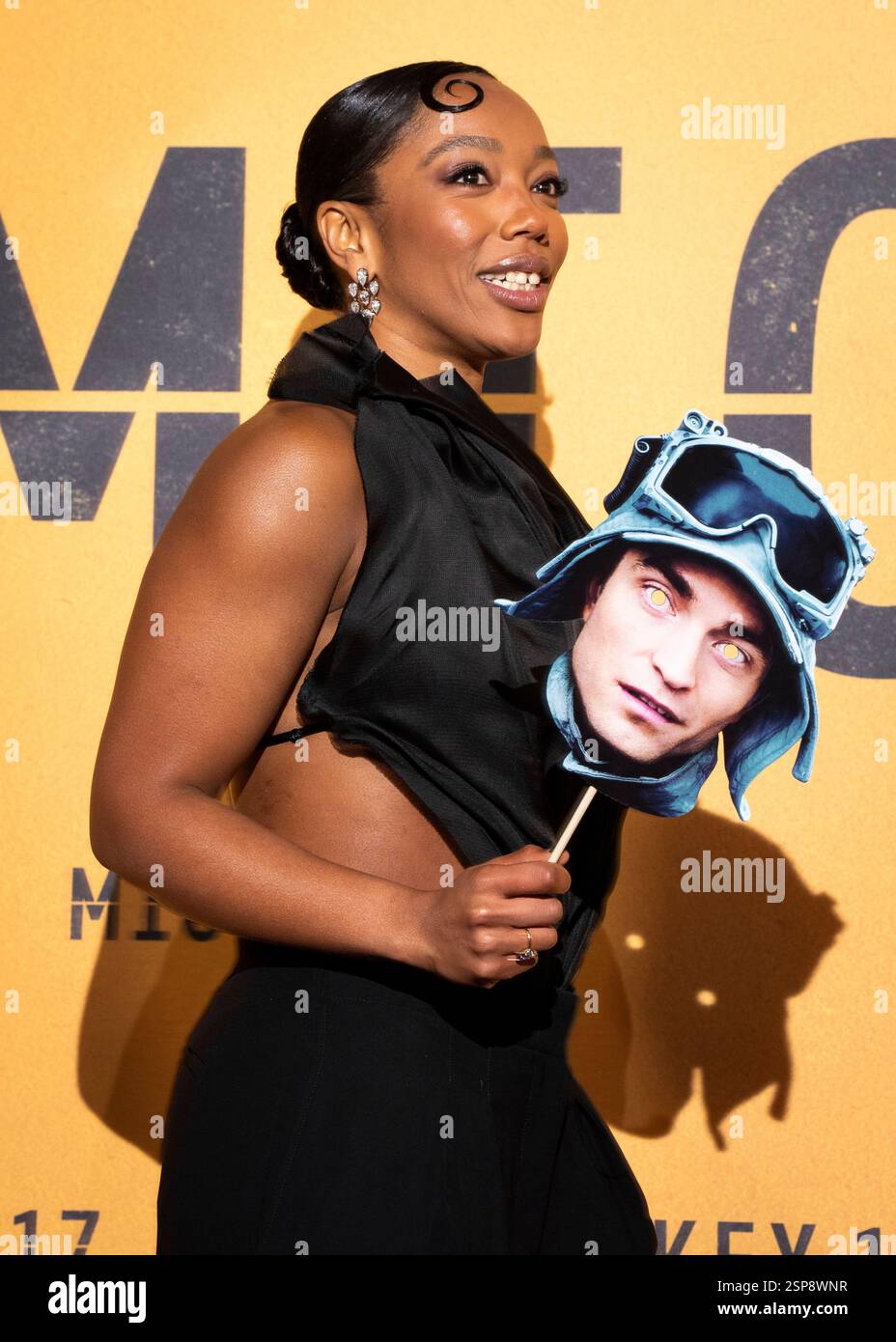 Naomi Ackie poses for photographers upon arrival at the World premiere ...