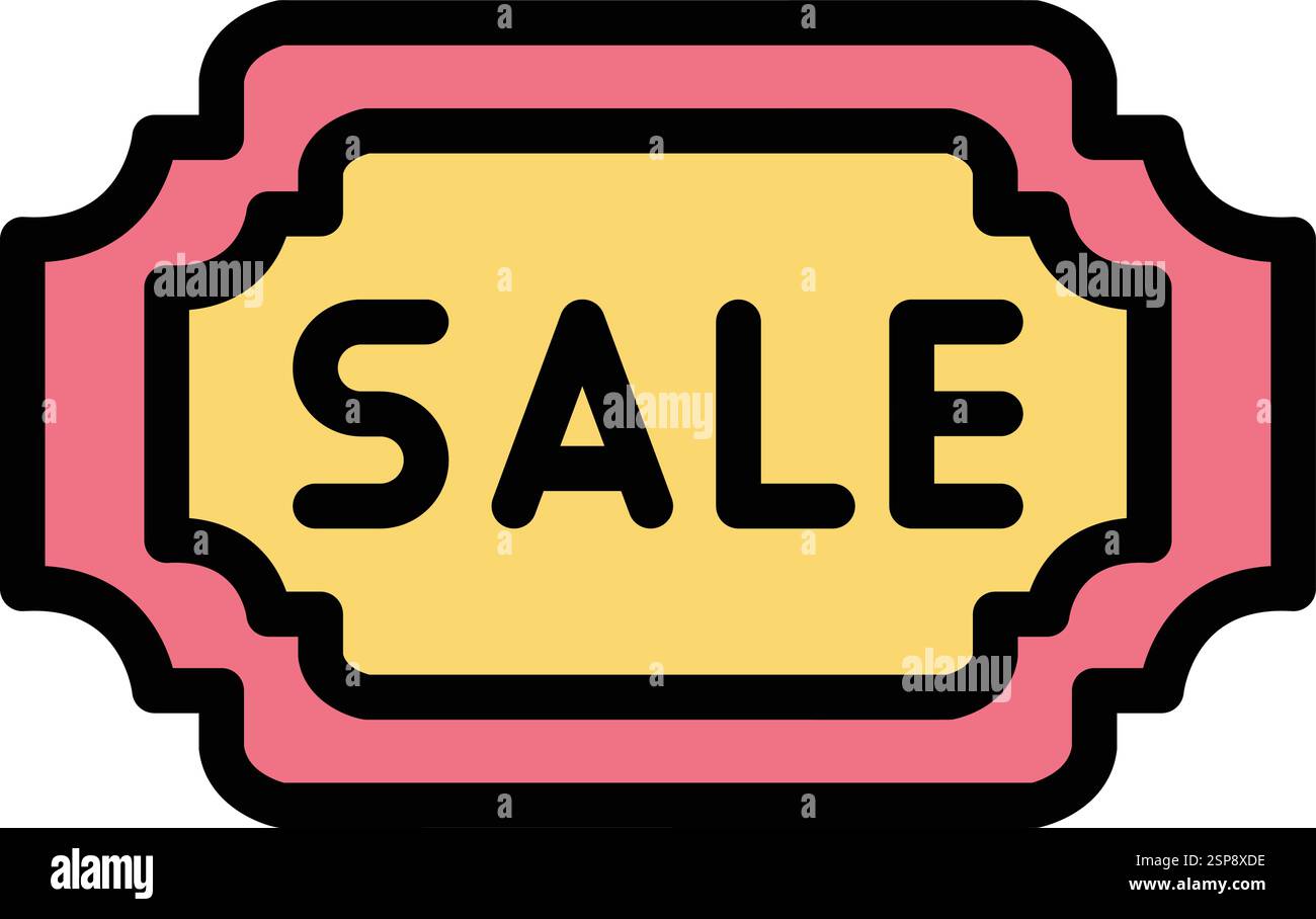 Sale sign vector vectors Cut Out Stock Images & Pictures - Alamy