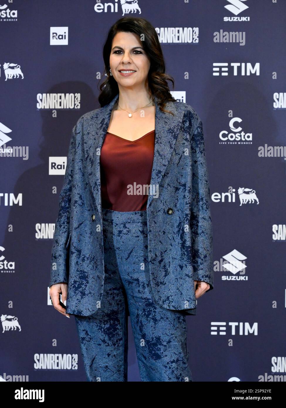 Sanremo, 75th Italian Song Festival 2025 - Hosts Photocall. In the ...