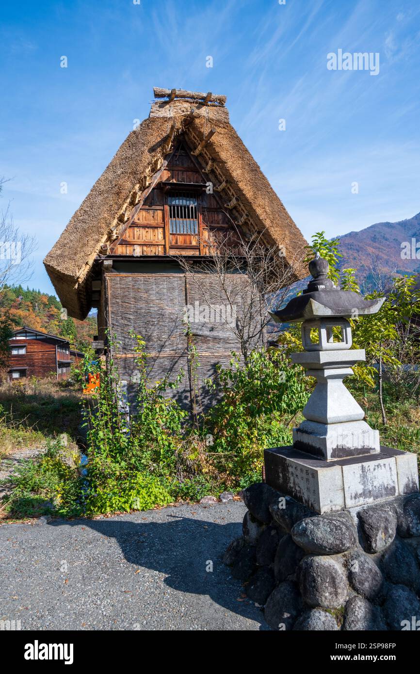 Thatched Roof Buildings in Shirakawa-go, Japan Stock Photo - Alamy