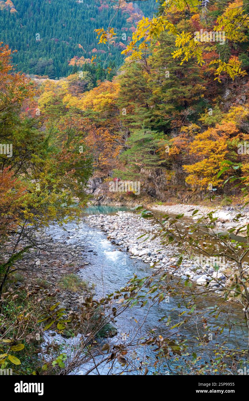 The Sho River Scene at Shirakawa-go, Japan Stock Photo - Alamy