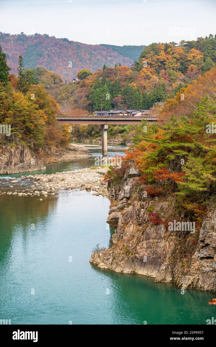 The Sho River Scene at Shirakawa-go, Japan Stock Photo - Alamy