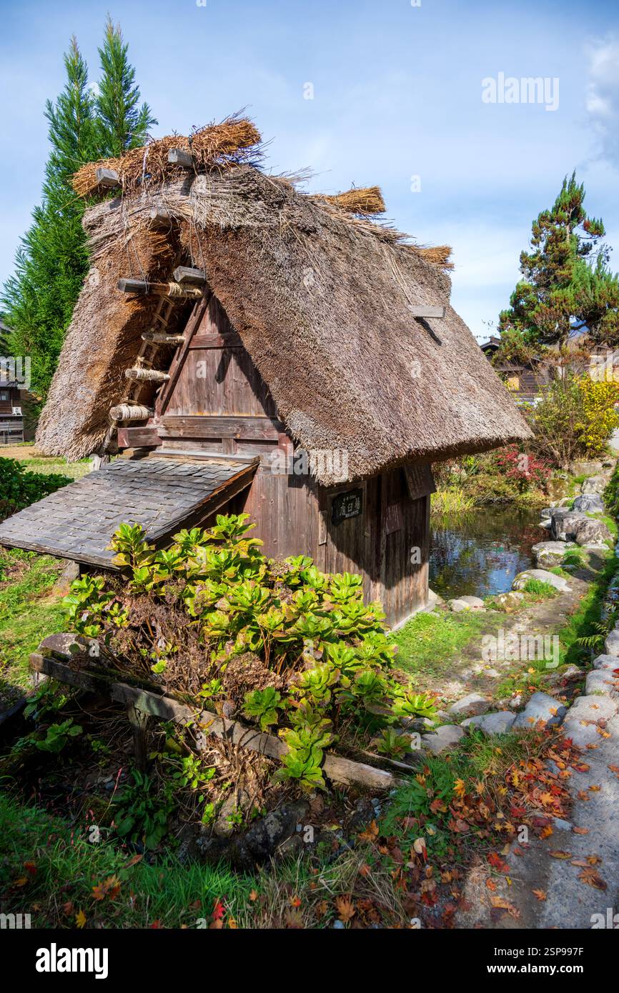 Thatched Roof Buildings in Shirakawa-go, Japan Stock Photo - Alamy