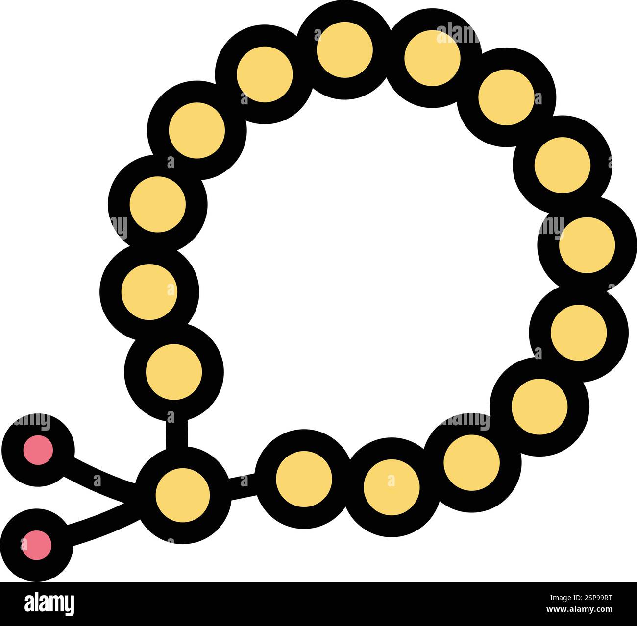 Beads vector vectors Stock Vector Images - Alamy