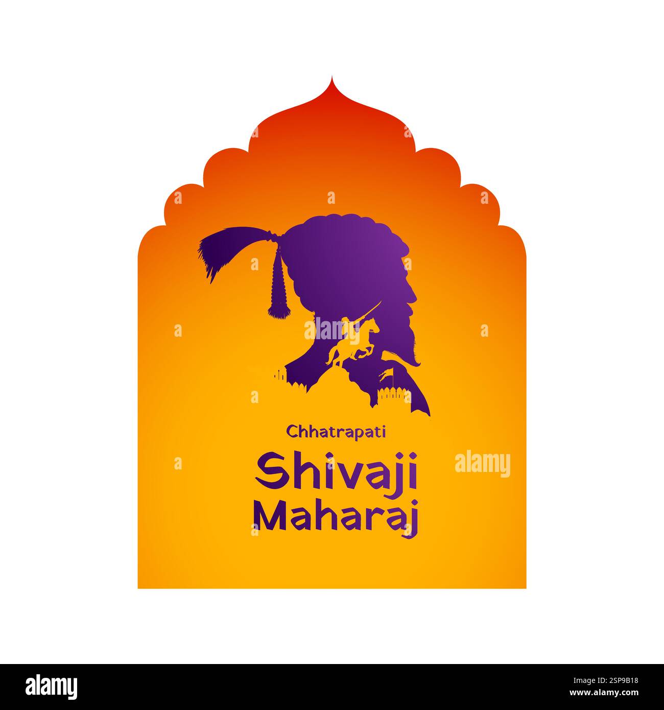 illustration of emperor Shivaji, the great warrior of Maratha from ...