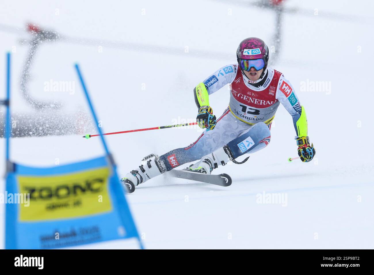 Saalbach, Austria. 14th Feb, 2025. FIS Alpine World Ski Championships ...